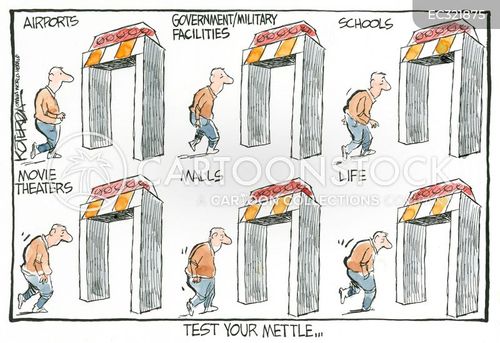 Warding Off Cartoons and Comics - funny pictures from CartoonStock