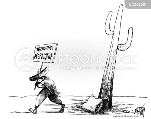 Mexican Diaspora Cartoons and Comics - funny pictures from CartoonStock