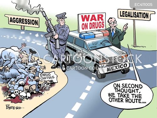 Drug Control Efforts Cartoons and Comics - funny pictures from CartoonStock