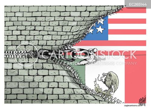 Frontier Wall Cartoons and Comics - funny pictures from CartoonStock