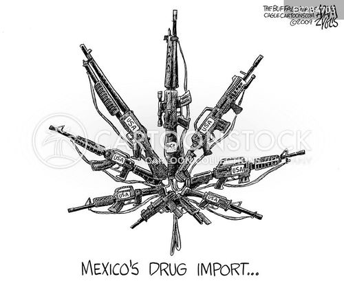 Firearms Trade Cartoons and Comics - funny pictures from CartoonStock