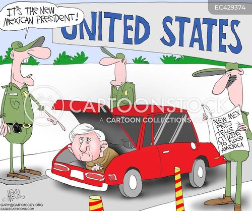 Immigration Agent Cartoons and Comics - funny pictures from CartoonStock