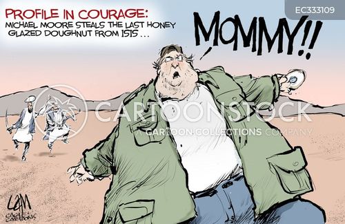 Michael Moore Cartoons and Comics - funny pictures from CartoonStock