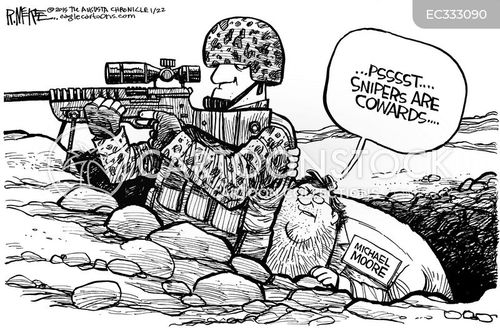 Sniper Cartoons and Comics - funny pictures from CartoonStock