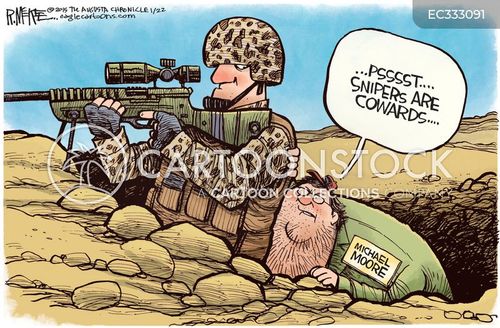 Sniper Cartoons and Comics - funny pictures from CartoonStock