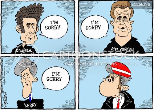 Sorry Cartoons and Comics - funny pictures from CartoonStock