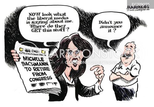 Bachmann Retires Cartoons and Comics - funny pictures from CartoonStock