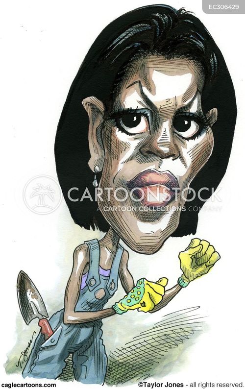 Elena Obama Cartoons and Comics - funny pictures from CartoonStock
