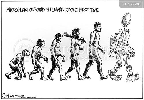 Plastic Particles Cartoons and Comics - funny pictures from CartoonStock