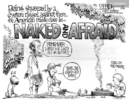 Squeezed Middle Cartoons and Comics - funny pictures from CartoonStock