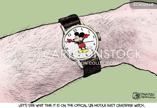 Truce Plan Cartoons and Comics - funny pictures from CartoonStock