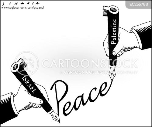 Palestine Peace Cartoons and Comics - funny pictures from CartoonStock