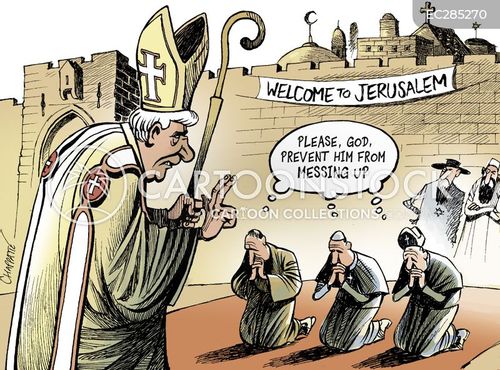 Holy Site Cartoons and Comics - funny pictures from CartoonStock