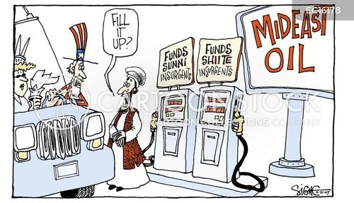 Mideast Oil Cartoons and Comics - funny pictures from CartoonStock