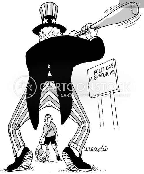 Inmigrantes Cartoons and Comics - funny pictures from CartoonStock