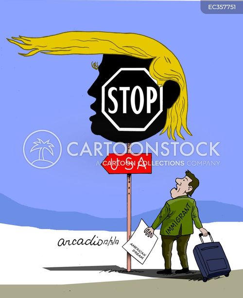 Pact On Migration Cartoons and Comics - funny pictures from CartoonStock