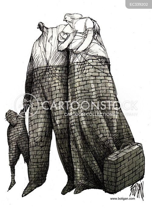 Open Borders Cartoons and Comics - funny pictures from CartoonStock