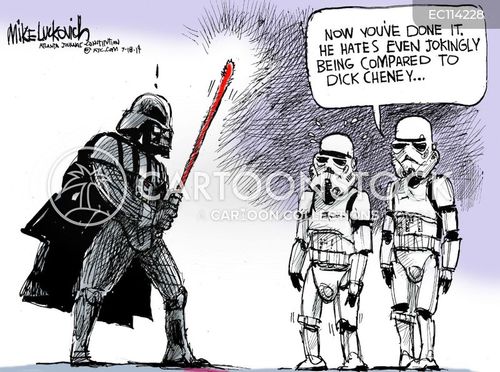 War Comparison Cartoons and Comics - funny pictures from CartoonStock