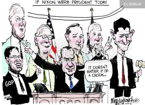 President Nixon Cartoons and Comics - funny pictures from CartoonStock