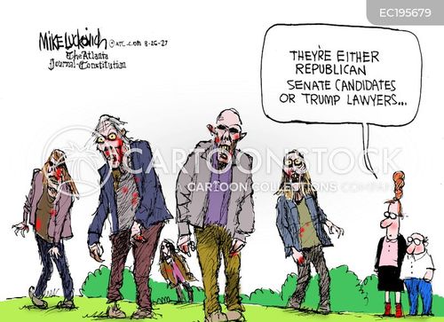 Zombie Cartoon Cartoons and Comics - funny pictures from CartoonStock