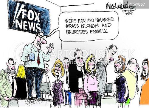 Fox News Junkie Cartoons and Comics - funny pictures from CartoonStock