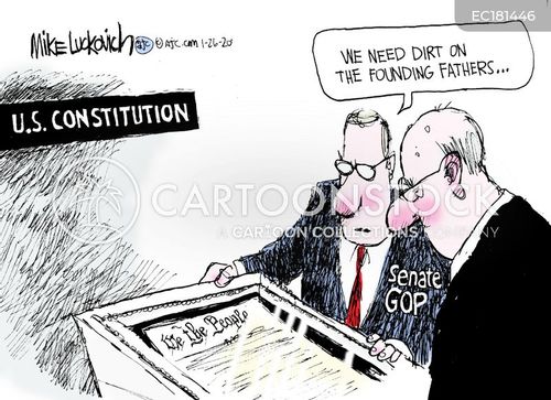 U.s Constitution Cartoons and Comics - funny pictures from CartoonStock