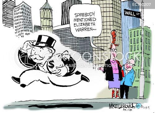 Elizabeth Warren Cartoons and Comics - funny pictures from CartoonStock
