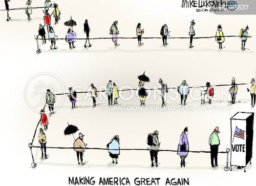 Electoral Turnout Cartoons and Comics - funny pictures from CartoonStock