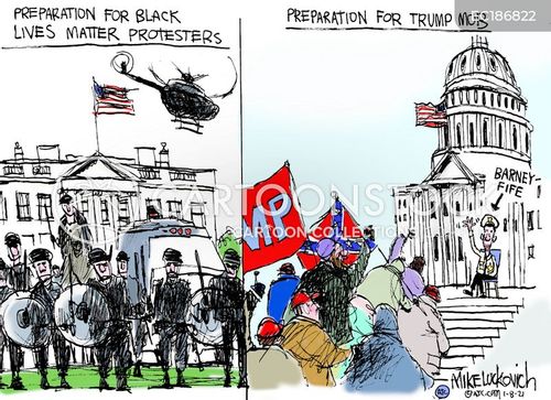 Unequal Enforcement Cartoons and Comics - funny pictures from CartoonStock