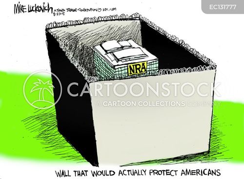 Border Protections Cartoons and Comics - funny pictures from CartoonStock