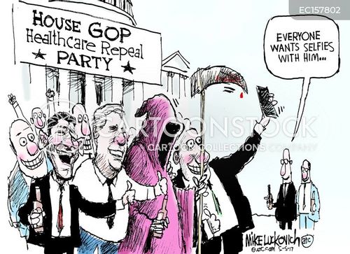 Political Selfies Cartoons and Comics - funny pictures from CartoonStock