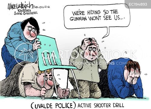 Shooting Hide Cartoons and Comics - funny pictures from CartoonStock