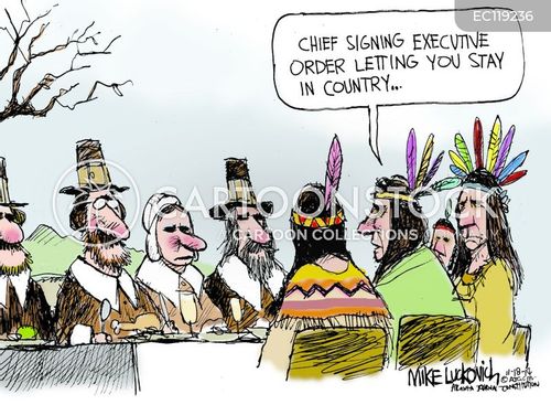 Migrant Settlement Cartoons and Comics - funny pictures from CartoonStock