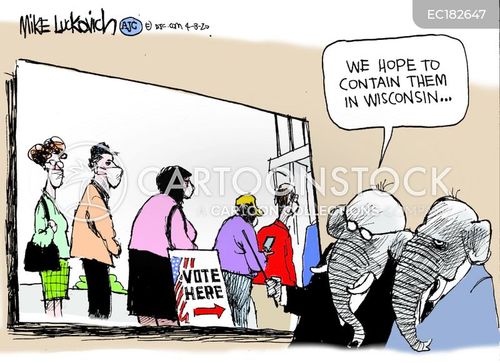 Wisconsin Voters Cartoons and Comics - funny pictures from CartoonStock