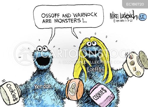 Jon Ossoff Cartoons and Comics - funny pictures from CartoonStock