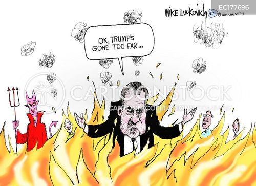 Trump Extreme Views Cartoons and Comics - funny pictures from CartoonStock