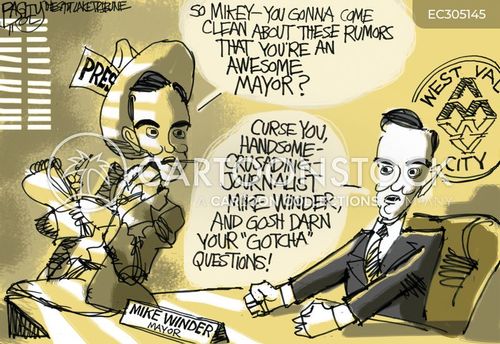 Community News Cartoons and Comics - funny pictures from CartoonStock