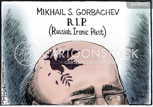 Mikhail Gorbachev Cartoons and Comics - funny pictures from CartoonStock