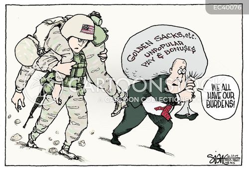 Military Pay Cartoons and Comics - funny pictures from CartoonStock