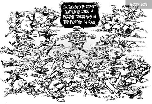 Iraq Dead Cartoons and Comics - funny pictures from CartoonStock