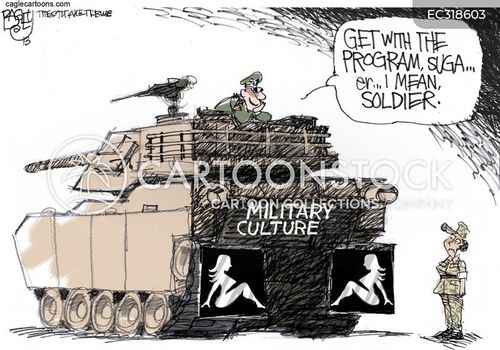 Army Bullying Cartoons and Comics - funny pictures from CartoonStock