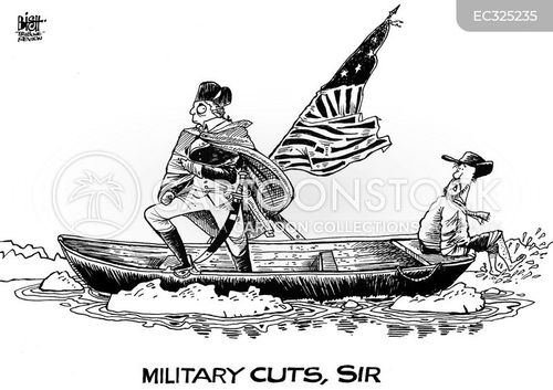 Military Cuts Cartoons and Comics - funny pictures from CartoonStock