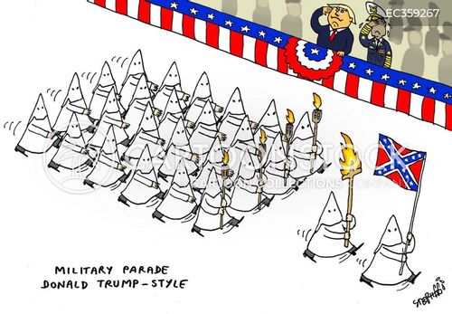 Troop Parade Cartoons and Comics - funny pictures from CartoonStock