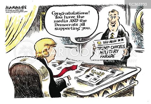 Military Parade Canceled Cartoons and Comics - funny pictures from ...