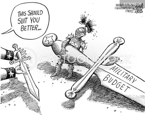 Military Industry Cartoons and Comics - funny pictures from CartoonStock