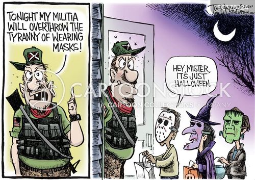 Masked Menace Cartoons and Comics - funny pictures from CartoonStock