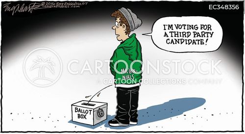 Mature Voters Cartoons and Comics - funny pictures from CartoonStock