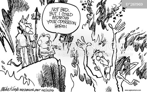 Posthumous Cartoons and Comics - funny pictures from CartoonStock