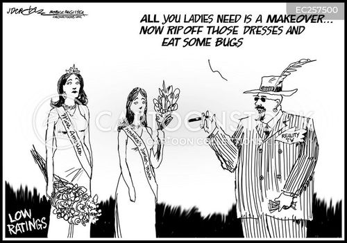 Miss America Cartoons and Comics - funny pictures from CartoonStock