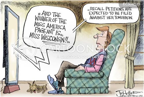 Miss Wisconsin Cartoons and Comics - funny pictures from CartoonStock